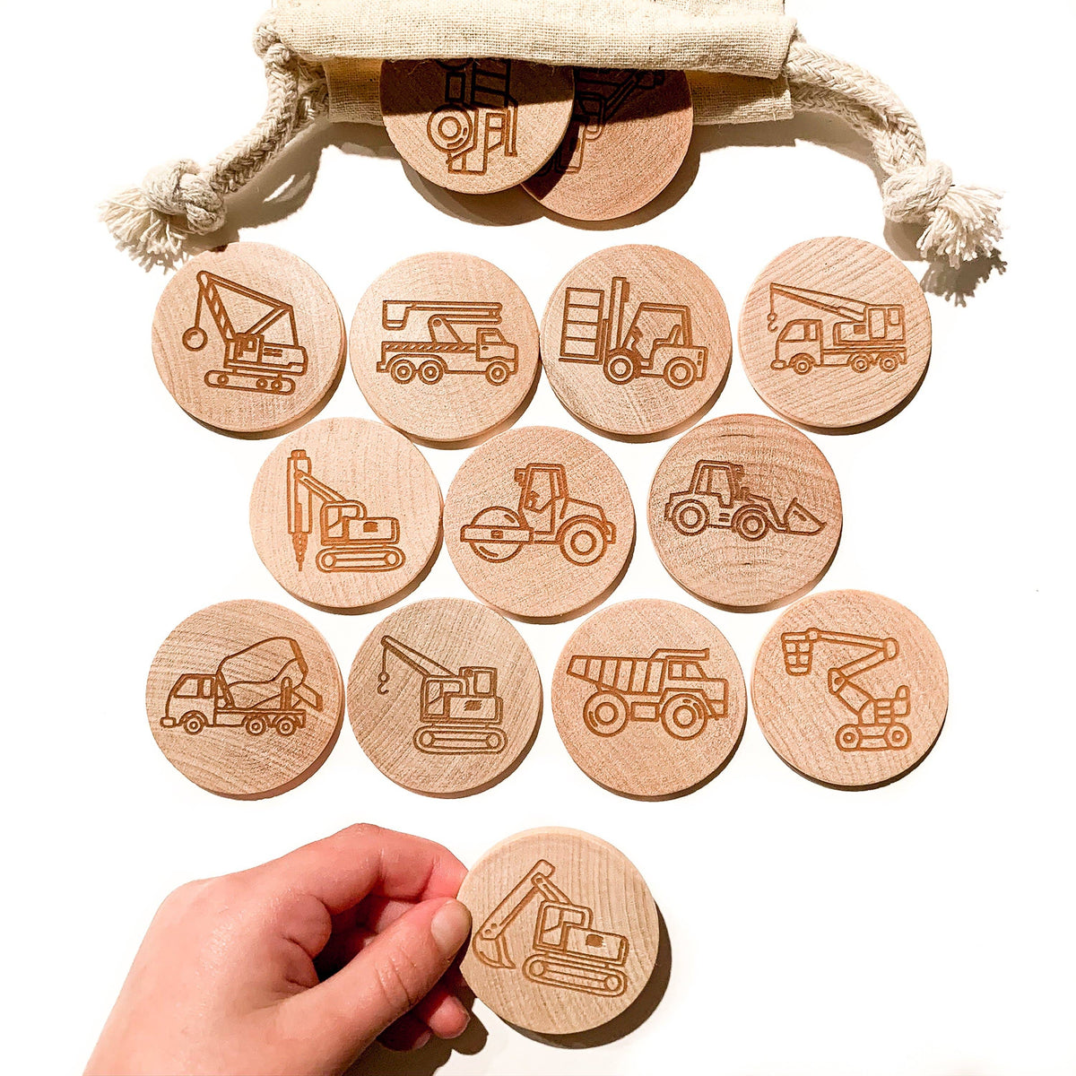Construction Memory Matching Game – Elizabeth James & Co.